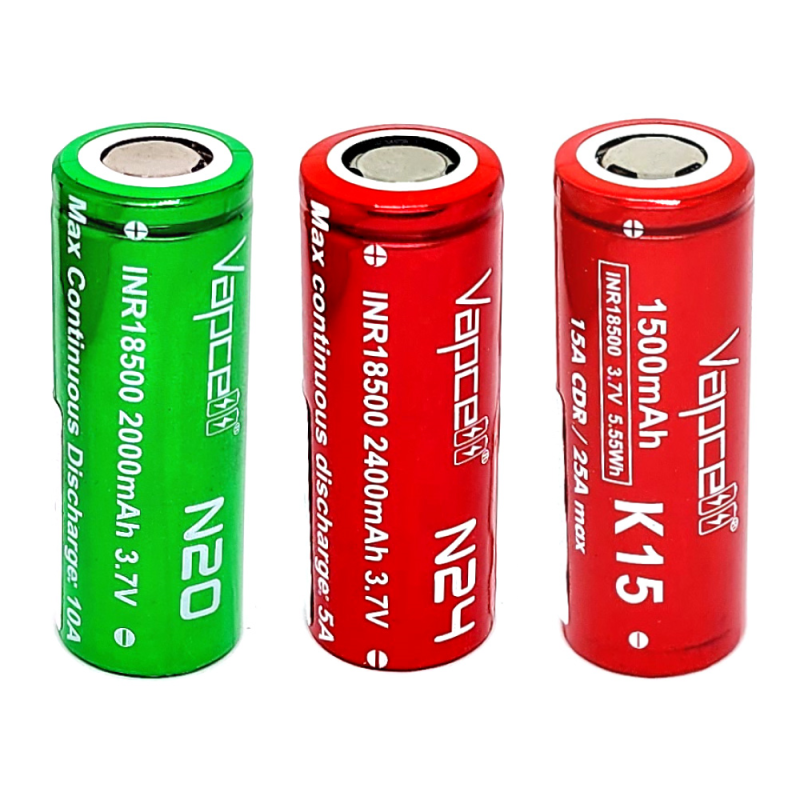 18500 Batteries - Rechargeable Li-ion 18500 Cells – MABD Electronics