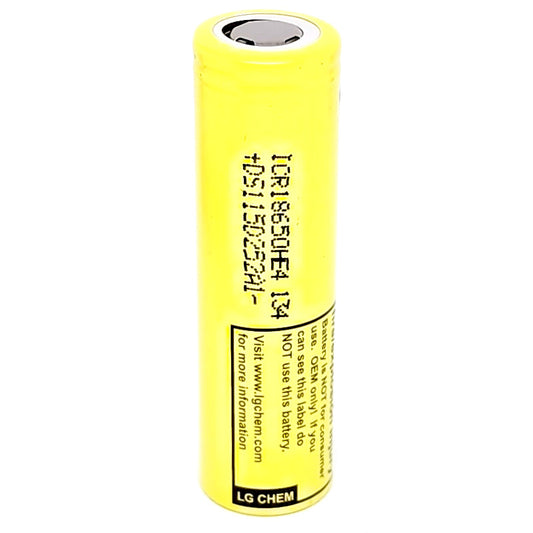 LG Chem 18650 Batteries - Rechargeable Li-ion 18650 Cells – MABD ...